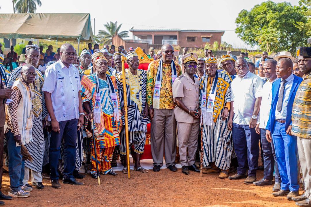 Bin Houyé/ Investiture du chef de canton Koulanlé Sud : Mabri et Gué ...